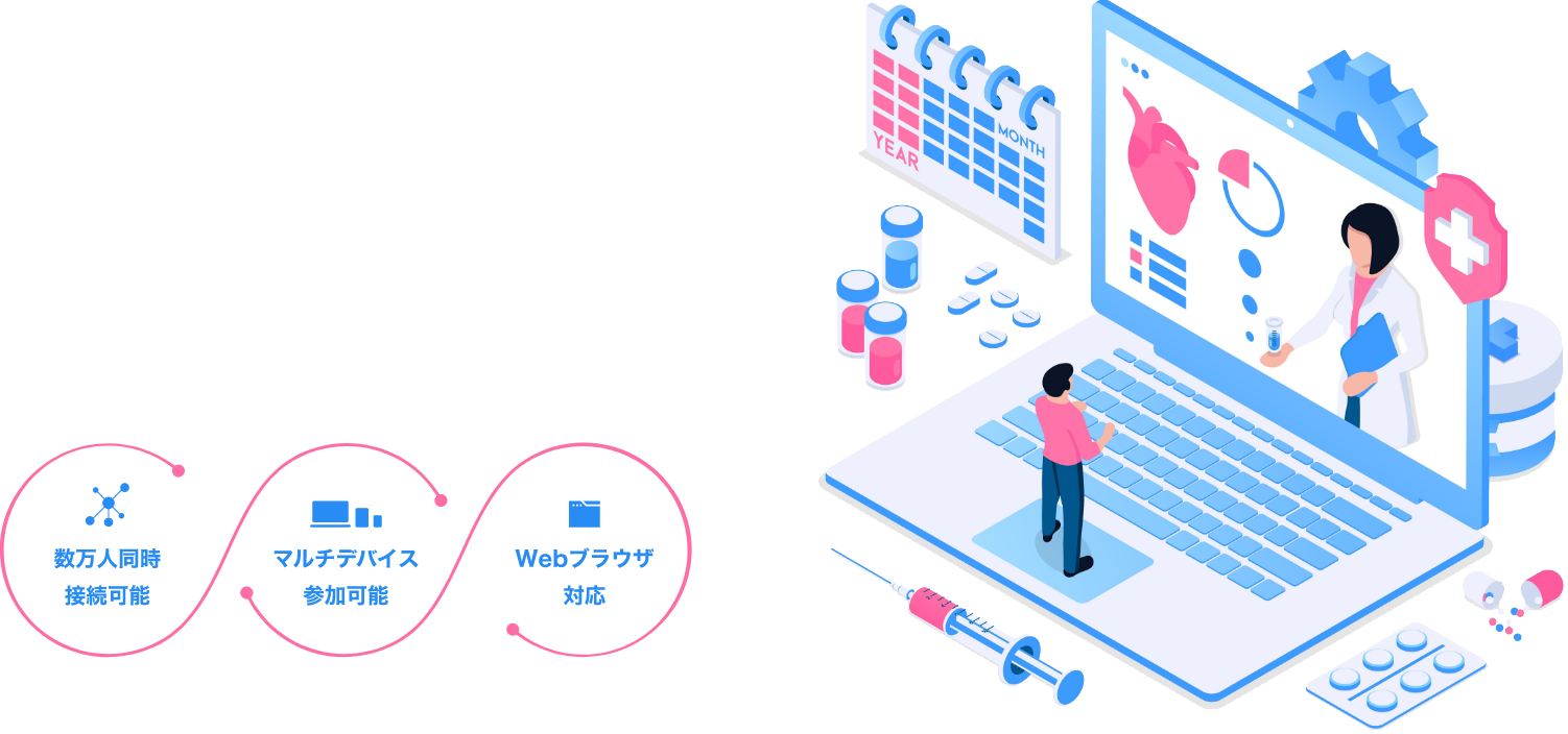 Medical Verse | 日本初！医療業界特化メタバースプラットフォーム | XR CLOUD | monoAI technology株式会社